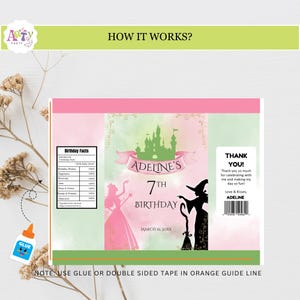 Wicked Birthday Chip Bag, Wicked Party Souvenir, Defy Gravity, Wizard ...