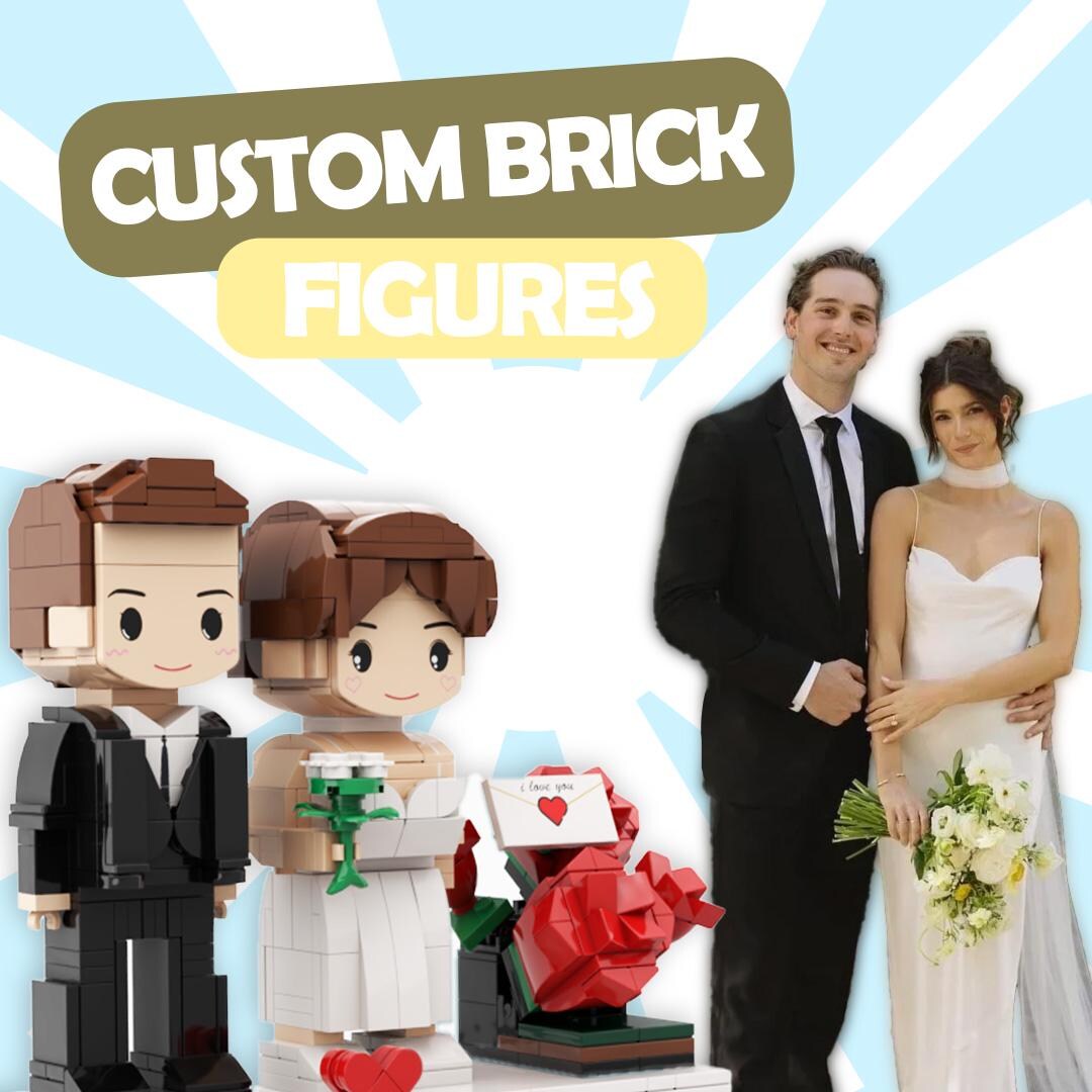 Personalized Brick Minifigures, Custom Gifts for Boyfriend, Custom ...