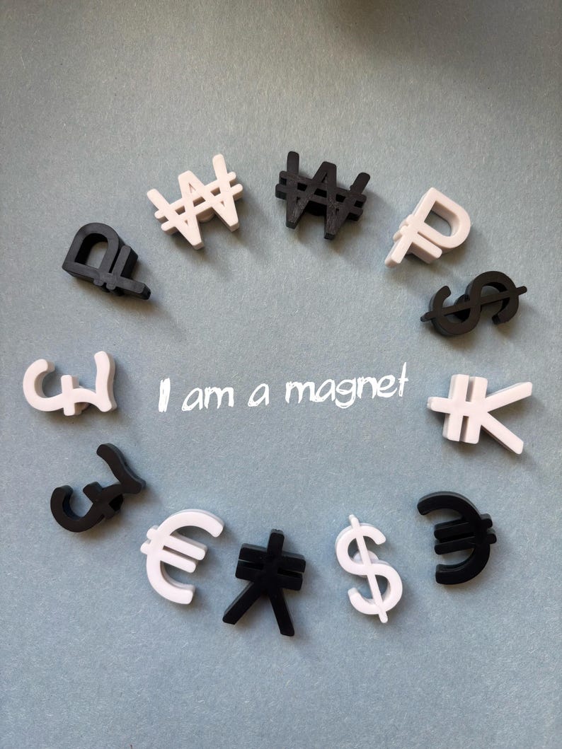 Musical Note Fridge Magnets: Music Lover Kitchen Decor, Set of 12 - Etsy
