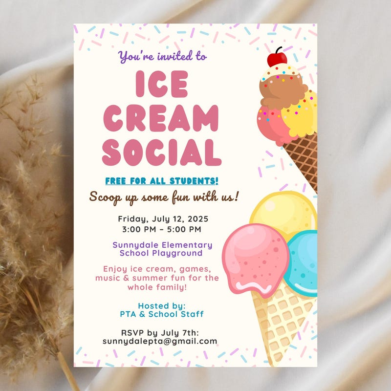Ice Cream Social - Etsy