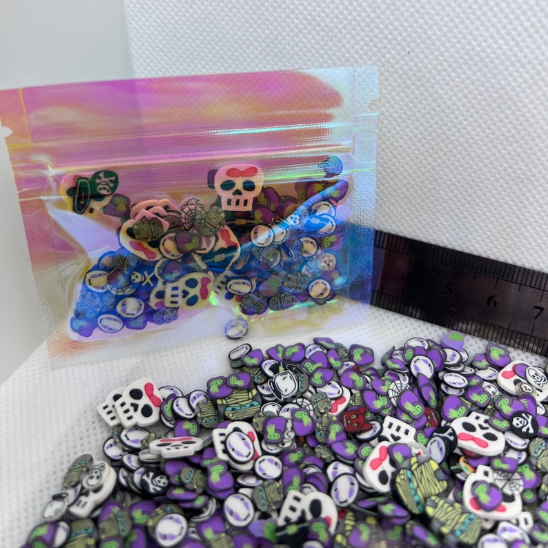 Pink Bow Girl Skull Mummy Coffin Witchs Hat Cauldron Mix Nail Resin Art ...