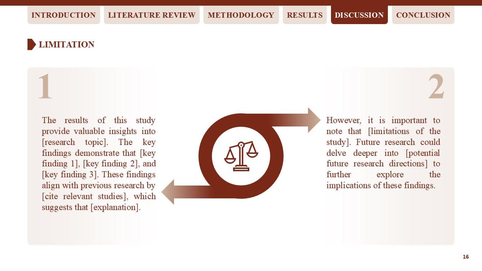 Academic Presentation | Thesis Defense Powerpoint Template | Modern ...