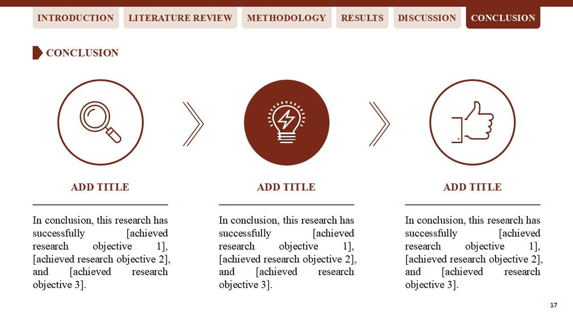 Academic Presentation | Thesis Defense Powerpoint Template | Modern ...
