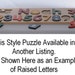 Wooden Name Puzzle for Three Names - Custom Personalized - Birthday ...
