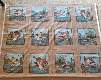 Mallard Ducks Fabric - Etsy