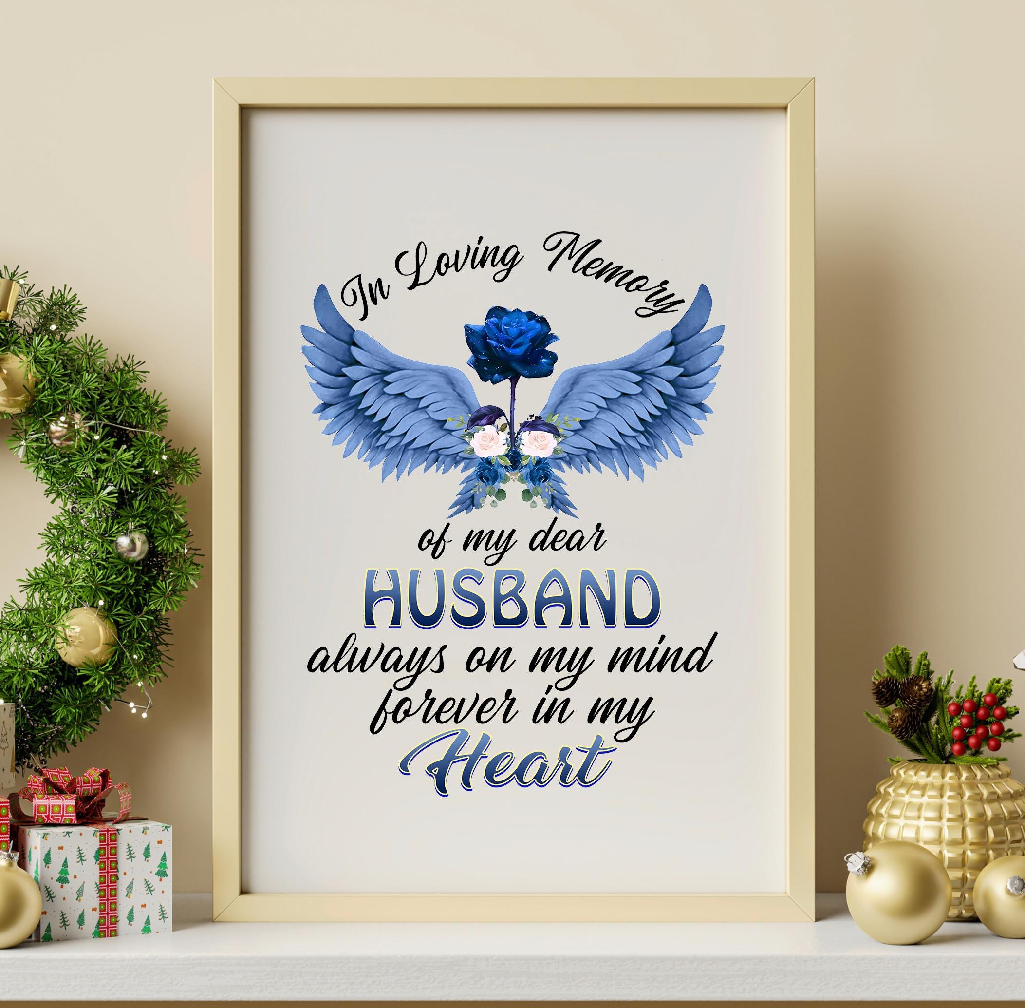 In Loving Memory Angel Wing , Memorial , Angel in Heaven , Memorial ...