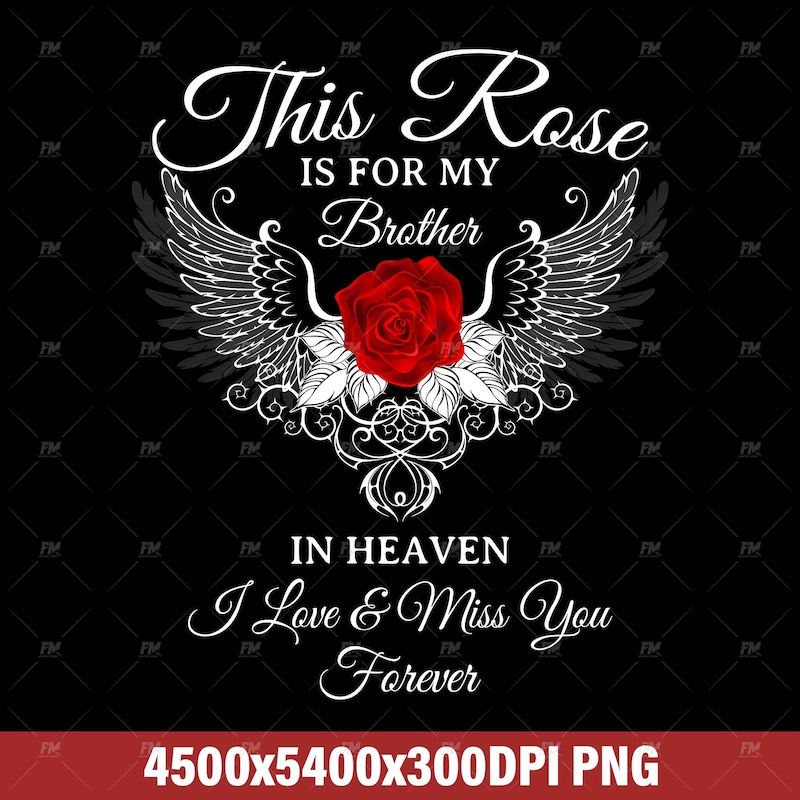 Brother in Heaven - Etsy