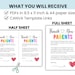 Teacher Thank You Letter to Parents, End of Year Gift (PDF and Canva ...