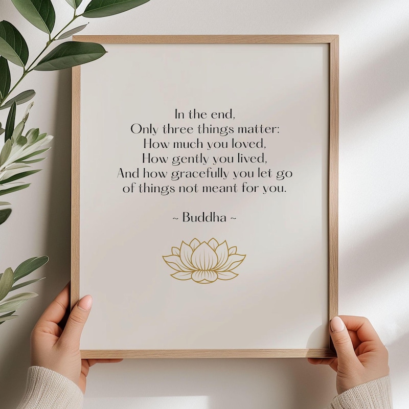 Printable Buddha Quotes - Etsy