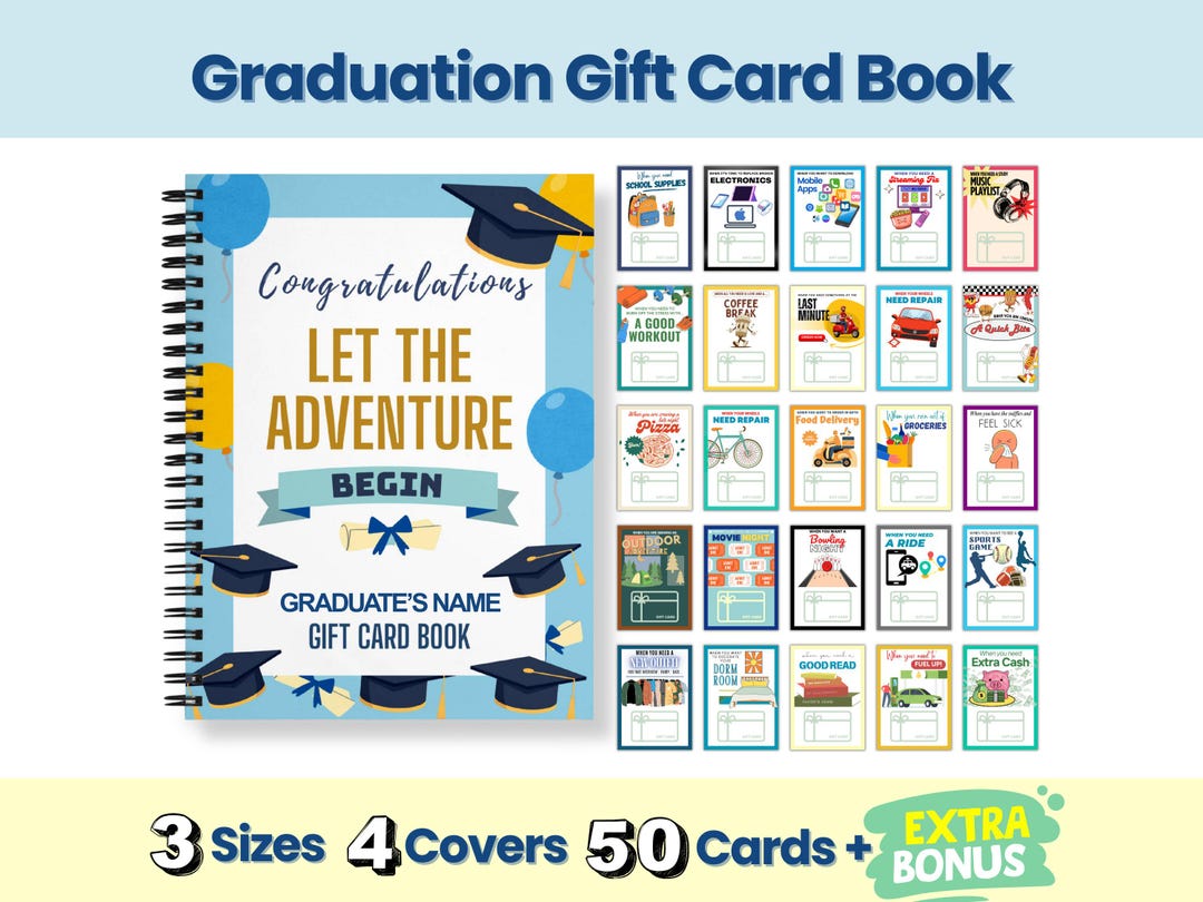 High School Graduation Gift Card Book for Teens and College Students ...