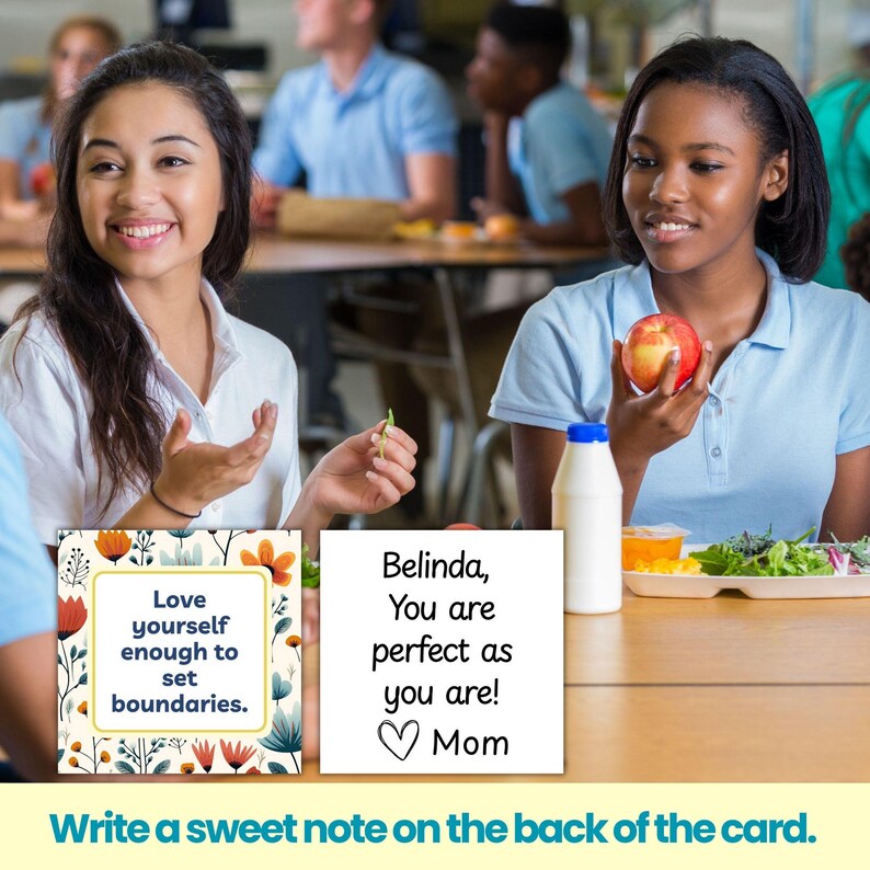 Growth Mindset Flashcards: Teen Girl Affirmation Cards (PDF Download ...