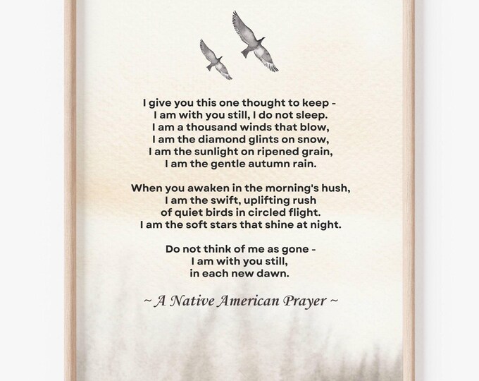 Letter From Heaven Print, to My Dearest Family, Funeral Poem, Missing ...