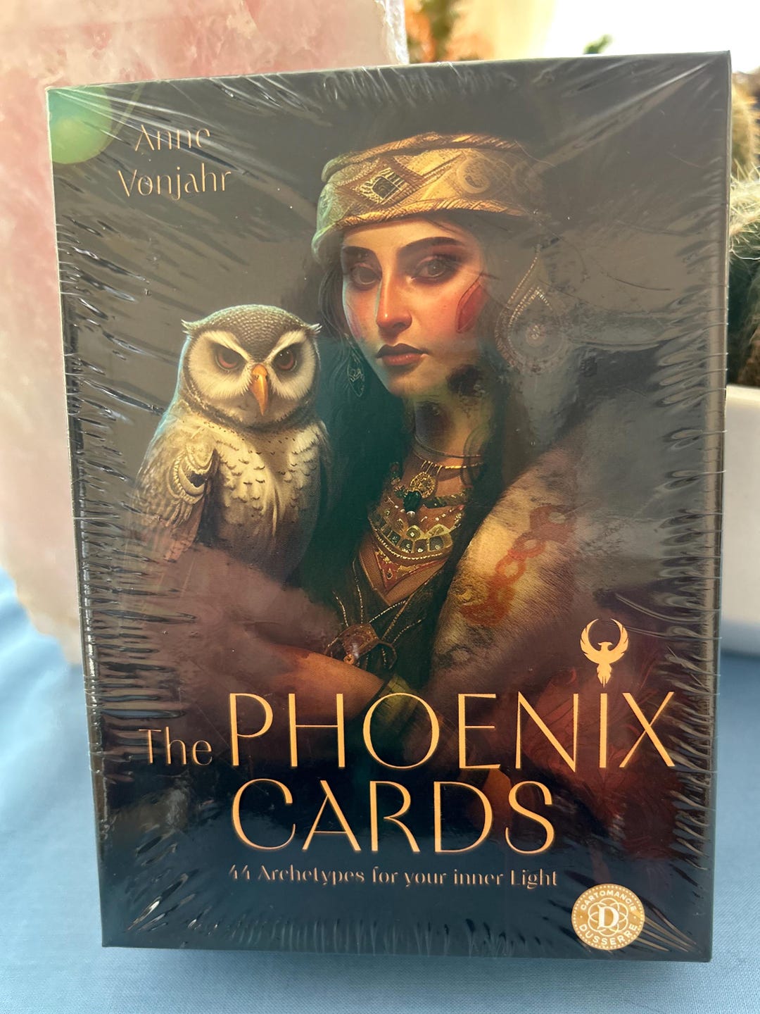 Phoenix Cards Tarot Deck, Hand-illustrated Mystical Art for Guided ...