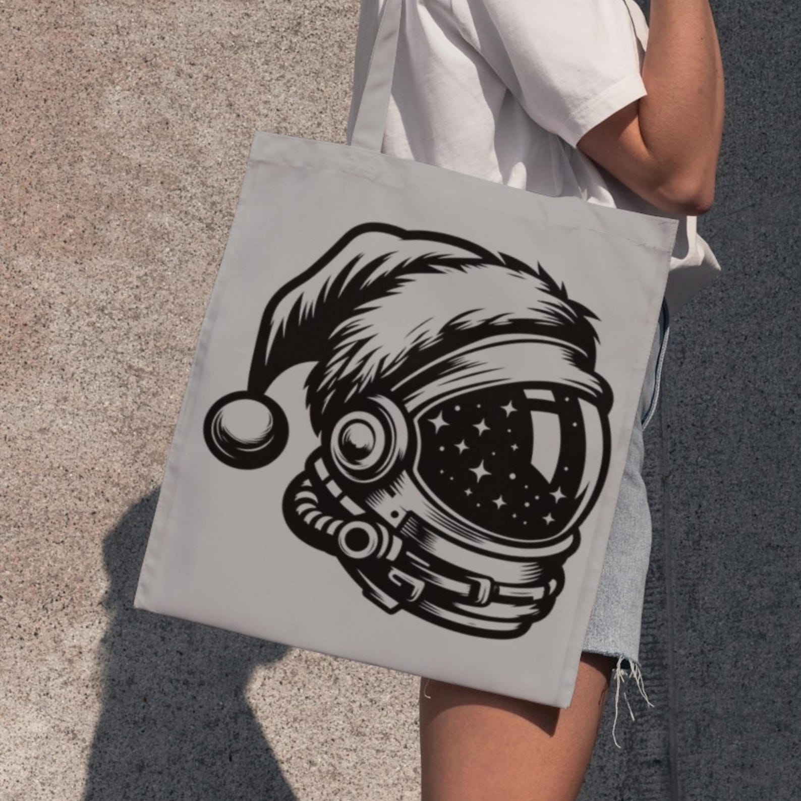 Astronot Svg, Christmas Astronaut Pdf, Christmas Hat Dxf, Mesmerizing ...