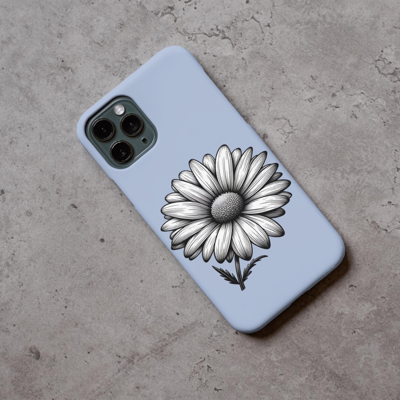 Daisy Svg - Floral Outline Png - Daisy Flower Clipart - Botanical ...