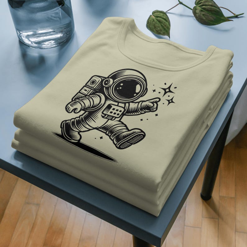 Astronaut Digital Art - Space Explorer Png - Cosmic Adventure Svg ...