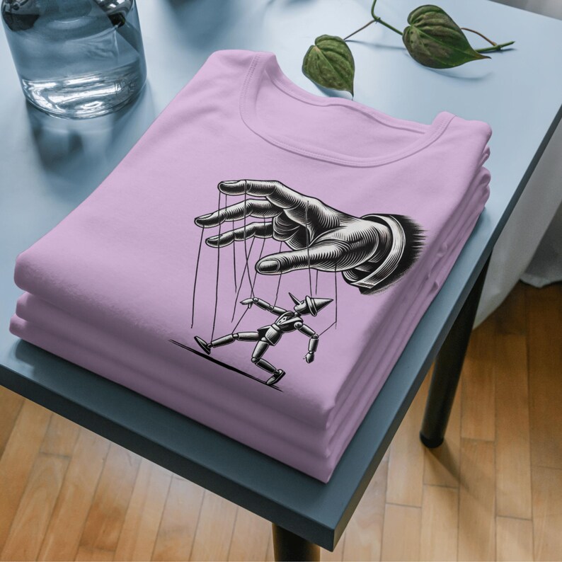 A Huge Hand Controls the Puppet Svg & Png Puppet Print Svg Puppet ...