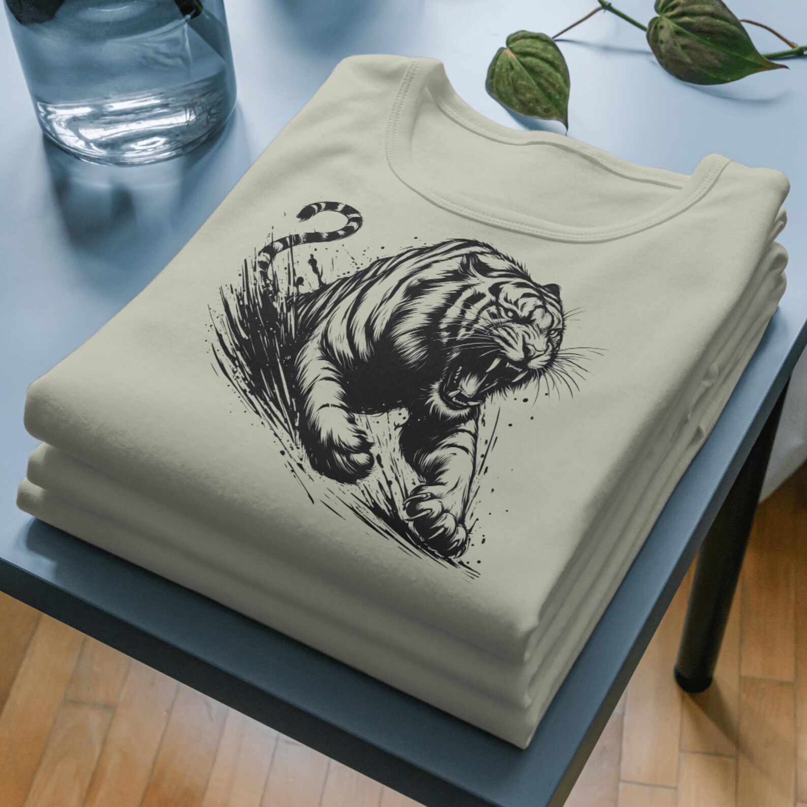 Tiger SVG Roaring | Wild Tiger Clipart | Fierce Tiger PNG | Jungle ...