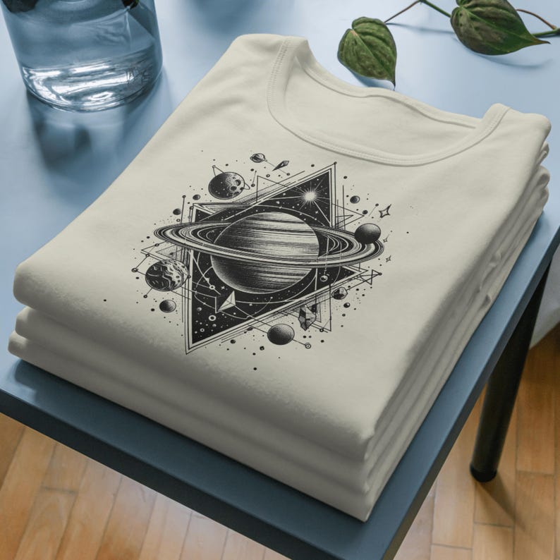 Saturn Space Geometry SVG - Planet Saturn Png - Space Landscape ...