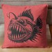 Fierce Anglerfish SVG, Png - Deep Sea Monster Clipart - Horror ...