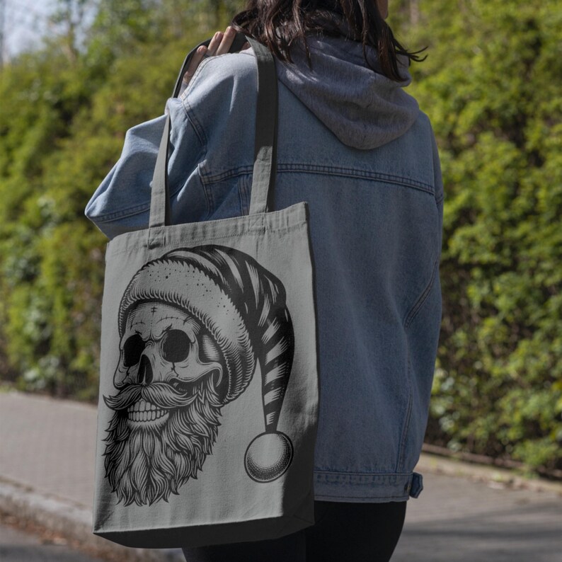 Santa Skeleton Svg, Skeleton Png, Skull and Crossbones Pdf, Christmas ...