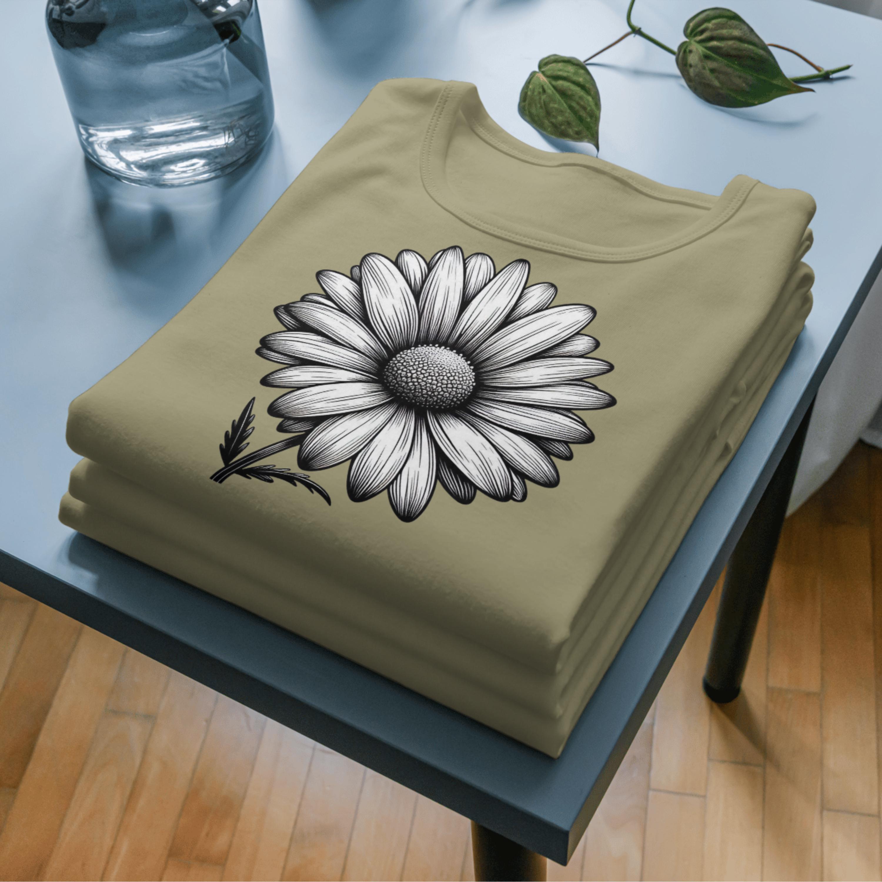 Daisy Svg - Floral Outline Png - Daisy Flower Clipart - Botanical ...