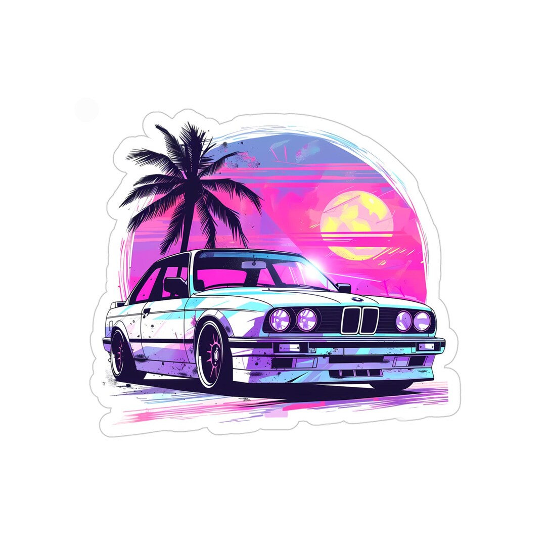 BMW M3 Transparent Outdoor Stickers, Gift Holiday, Die-cut Decal, Clear ...