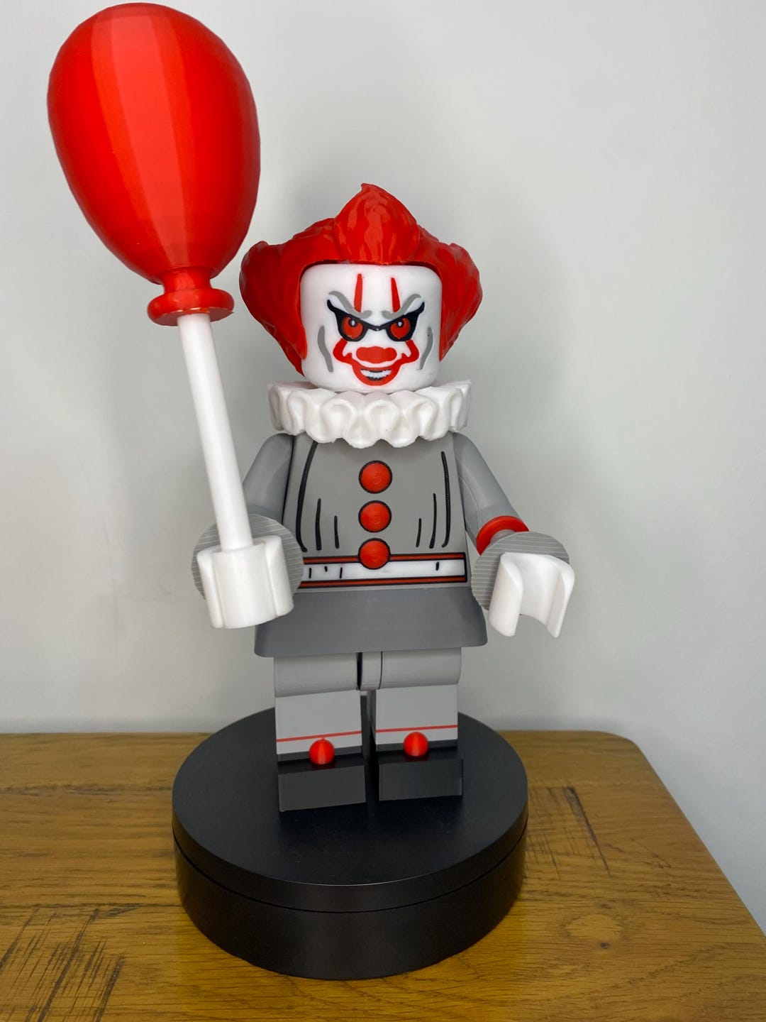 3D Printed Lego Inspired Pennywise 9 Tall Perfect for Horror Fan / Gift ...