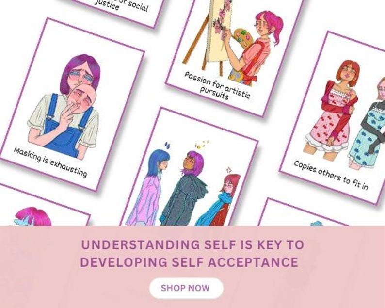 Spectrum Cards - Autism Identity, Empowering Autistic Girls, Autism ...