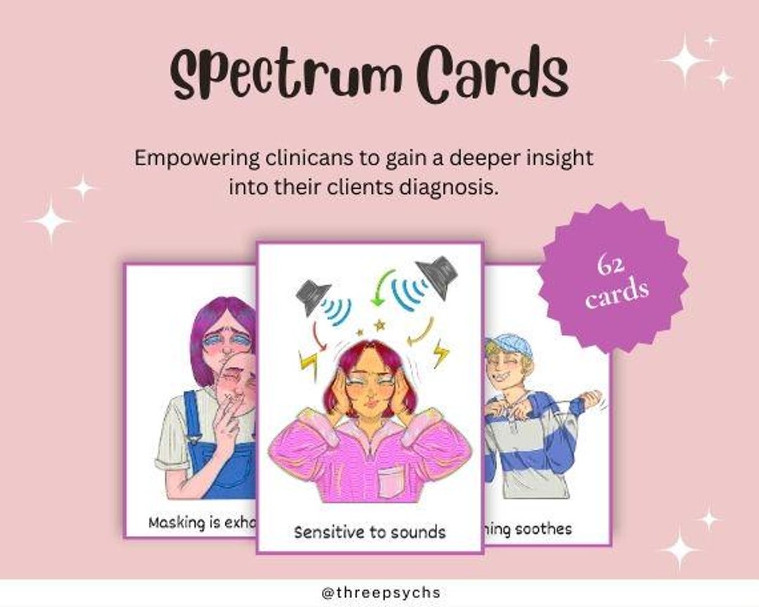 Spectrum Cards Autism Identity Cards, Empowering Teenage Girls With ...