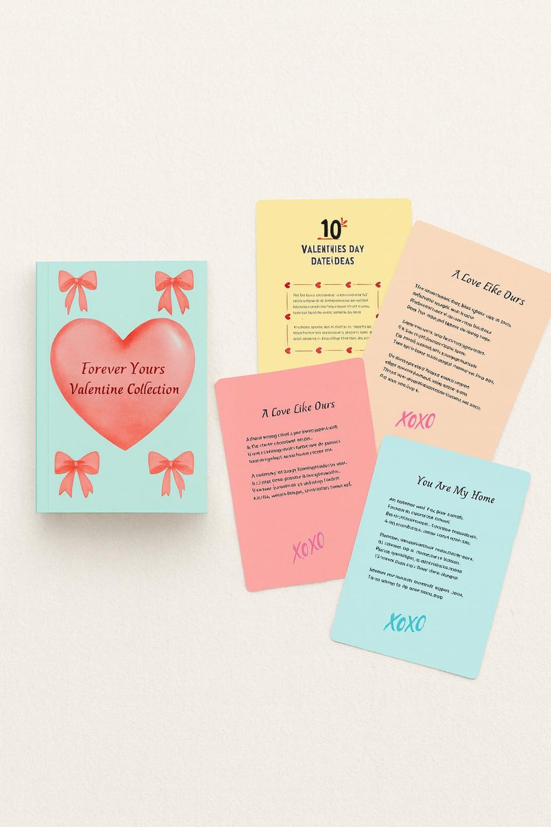 2026 Forever Yours Valentine Collection, Poems, Love Coupons - Etsy