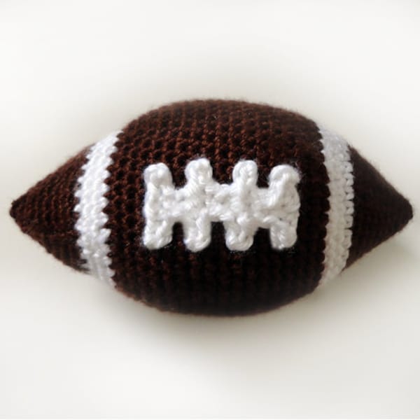 Crochet Mini Football Pattern - Etsy