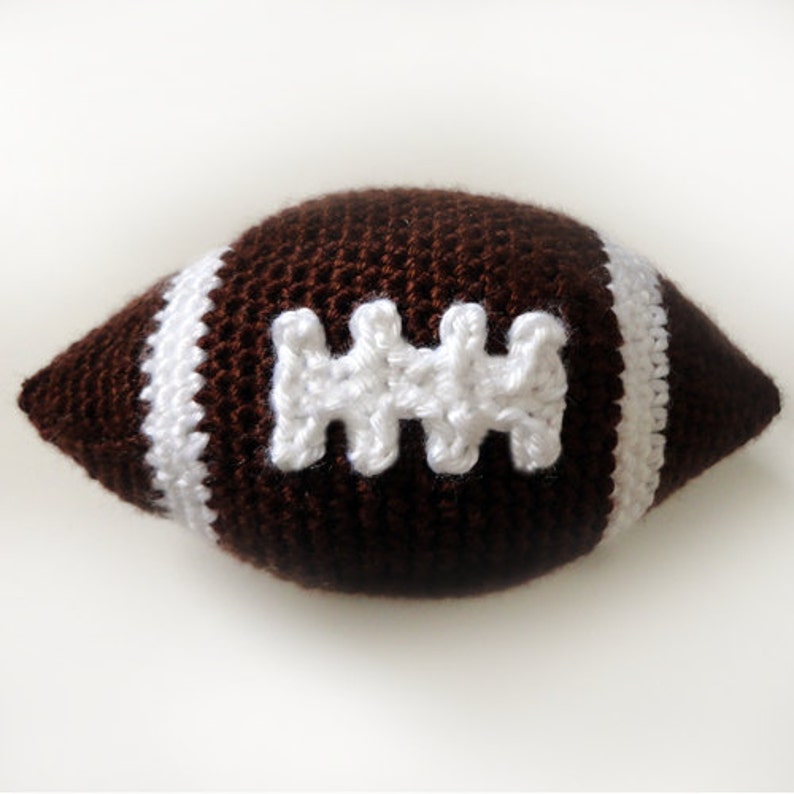 Mini Football - PDF Crochet Pattern - Instant Download - Etsy