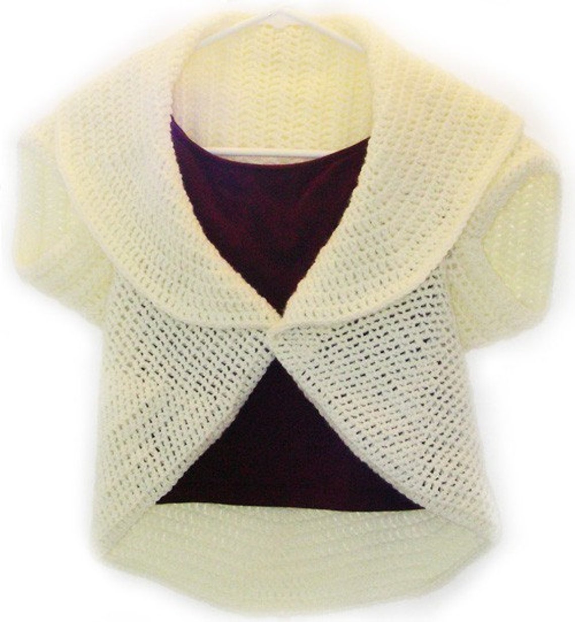 Circular Shrug - PDF Crochet Pattern - Instant Download - Etsy