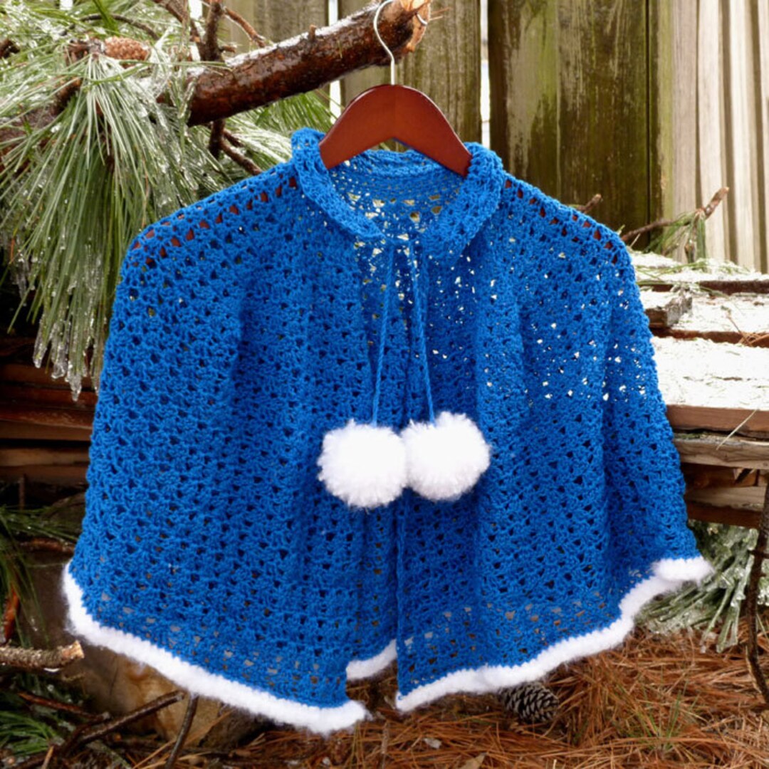 Winter Wonderland Capelet - PDF Crochet Pattern - Instant Download - Etsy