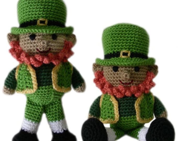 Crochet Leprechaun Hat Square Motif - PDF Pattern - 11.5 Inch Square ...