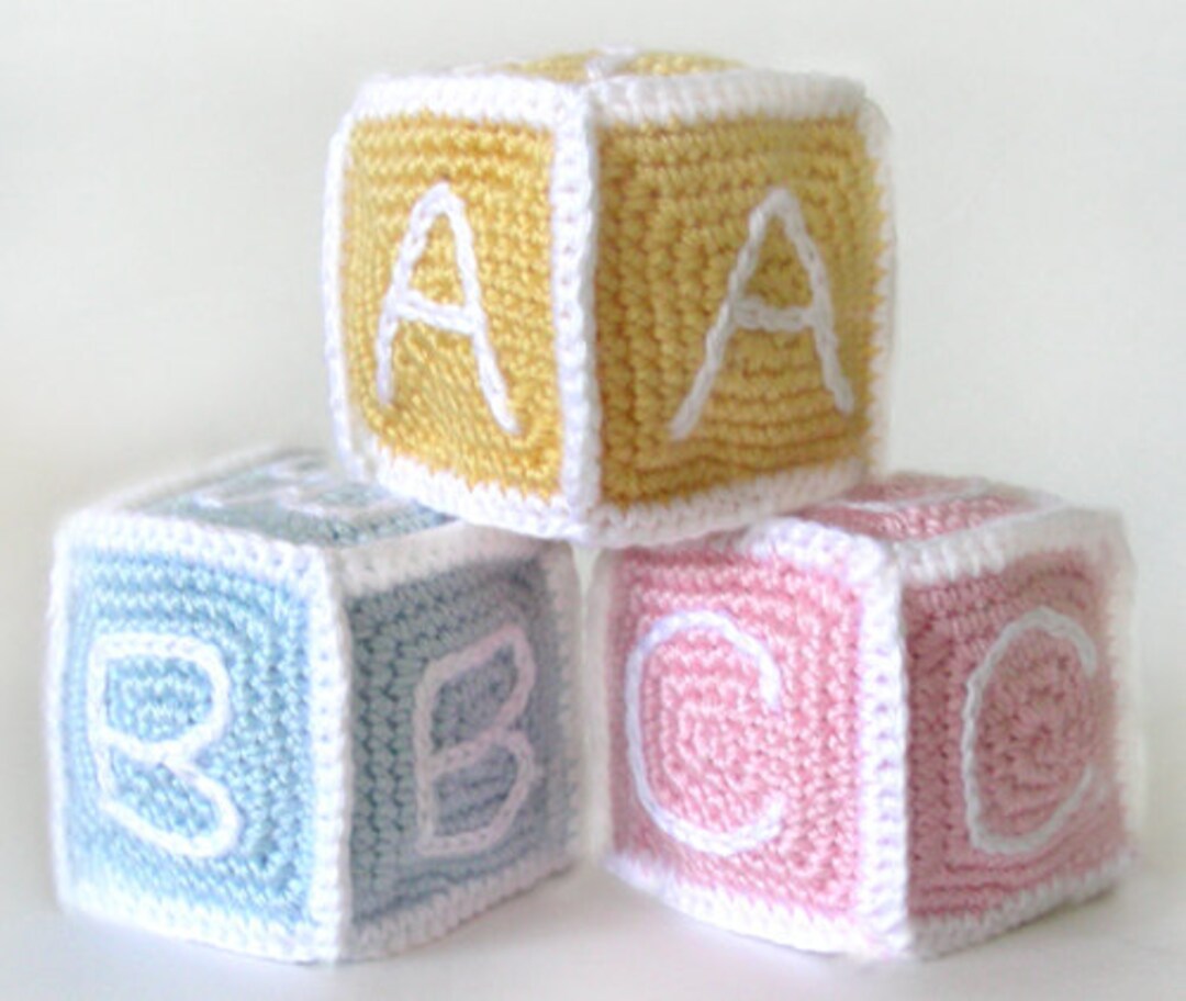 Baby Blocks - PDF Crochet Pattern - Instant Download - Etsy