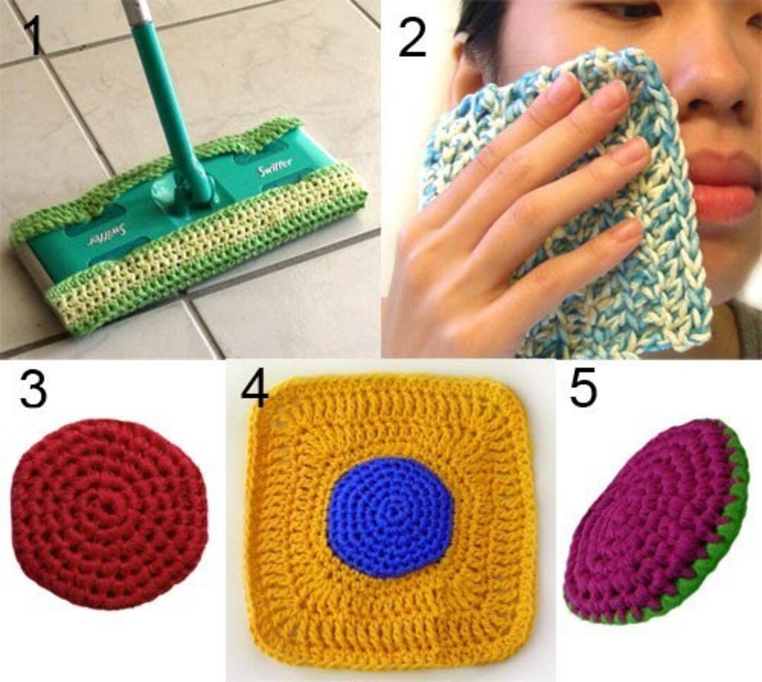 Nylon Cleaning Set - PDF Crochet Pattern - Instant Download - Etsy