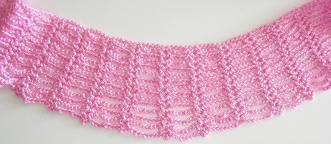 Spider Web Scarf PDF Crochet Pattern Instant Download - Etsy