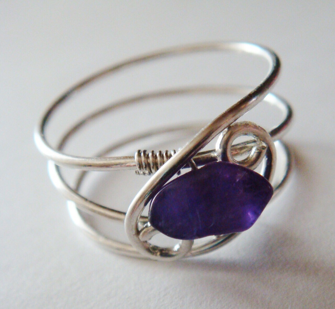Amethyst Ring Amethyst Jewelry February Birthstone Sterling - Etsy