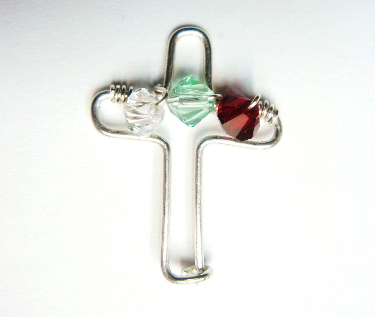 Cross Lapel Pin Cross Pin Cross Brooch in Sterling Silver - Etsy