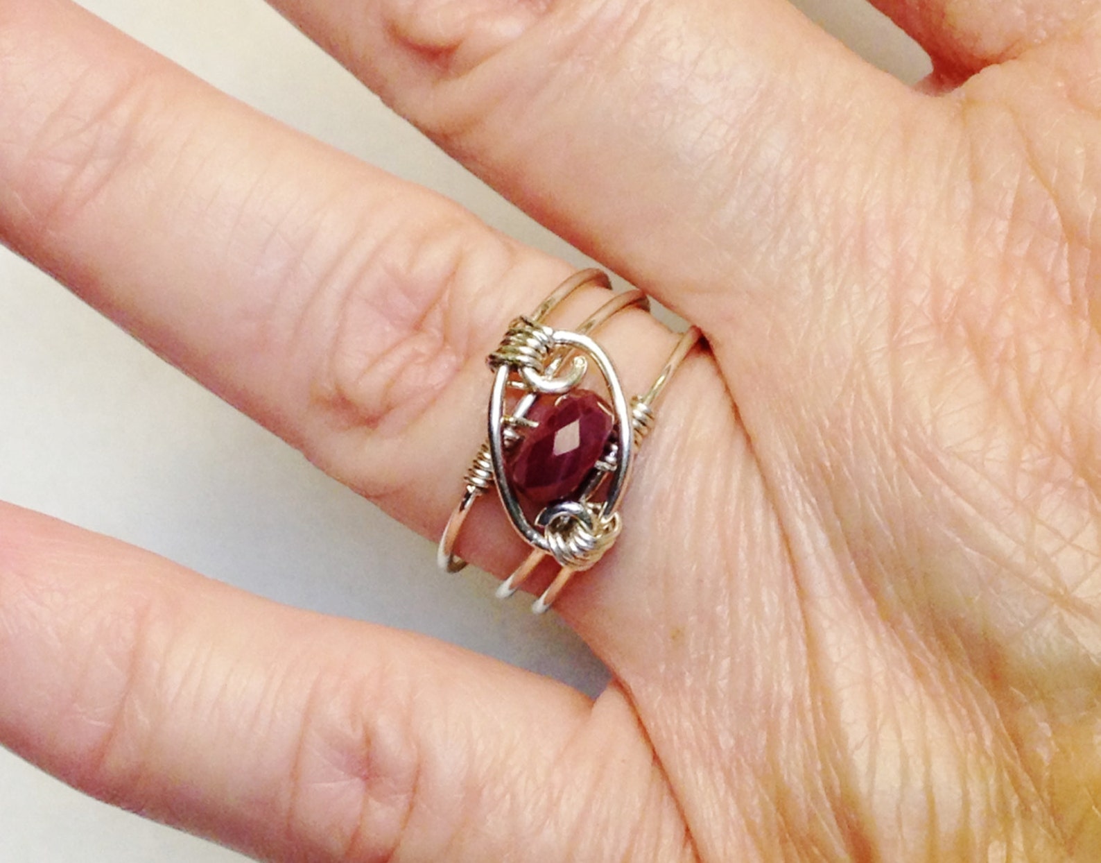 Ruby Ring Ruby Jewelry Ruby Gemstone Ring Red Ruby Ring - Etsy