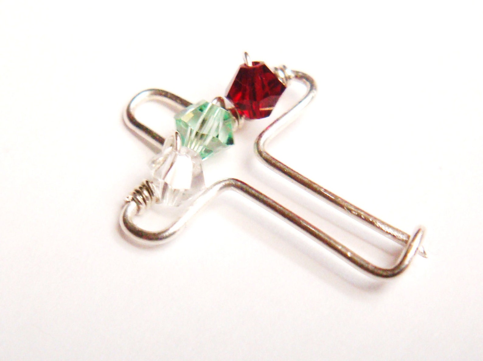 Cross Lapel Pin Cross Pin Cross Brooch in Sterling Silver - Etsy