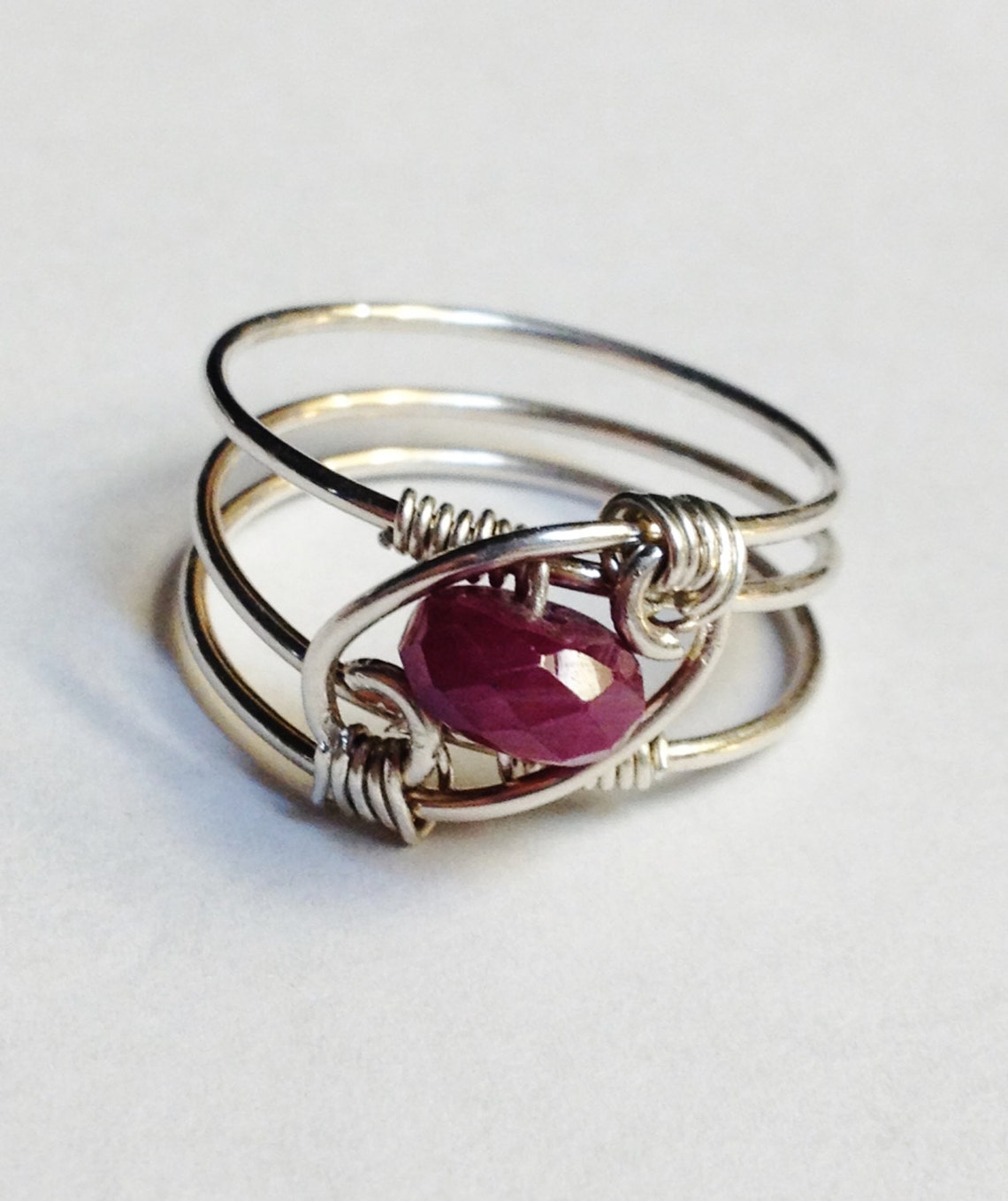 Ruby Ring Ruby Jewelry Ruby Gemstone Ring Red Ruby Ring - Etsy