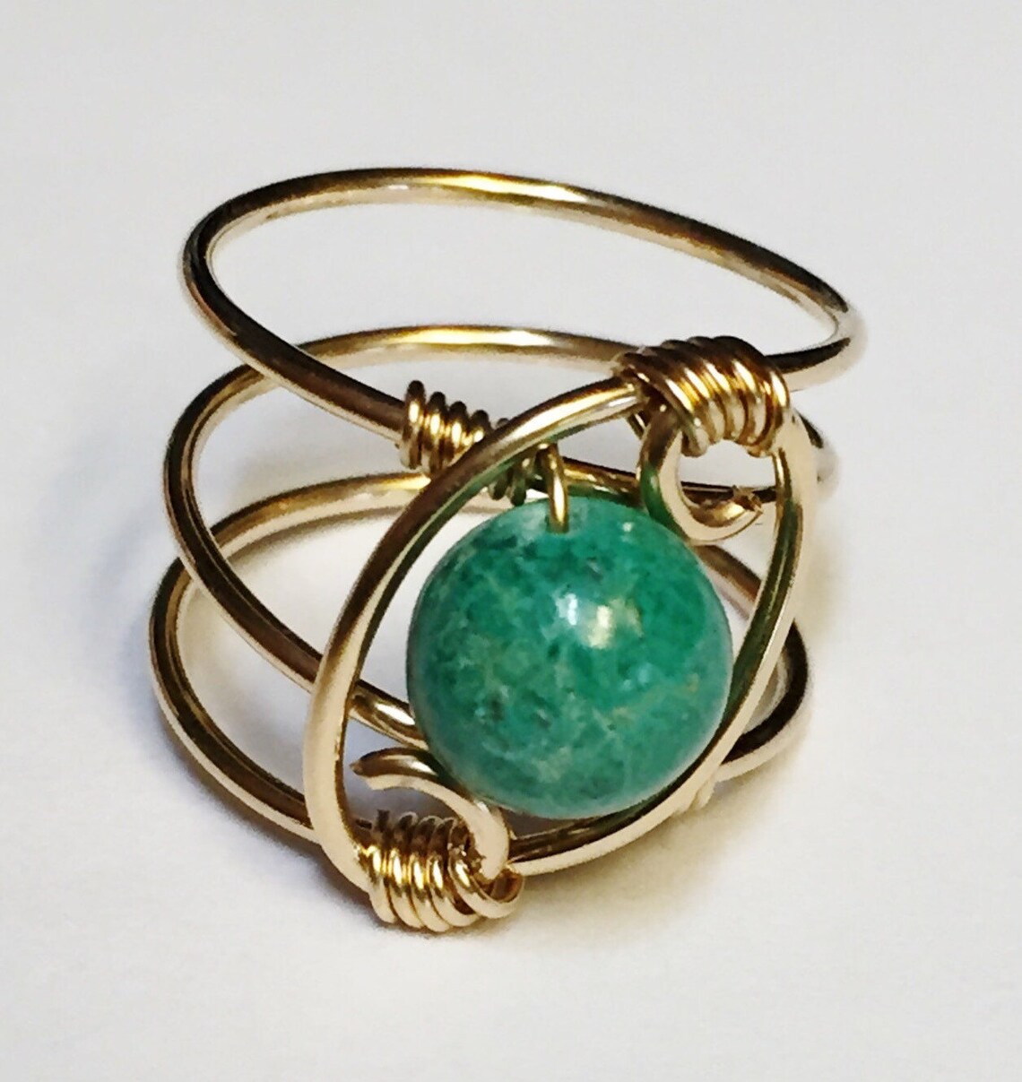 Eilat Stone Ring King Solomon Ring Unique and Rare Eilat - Etsy