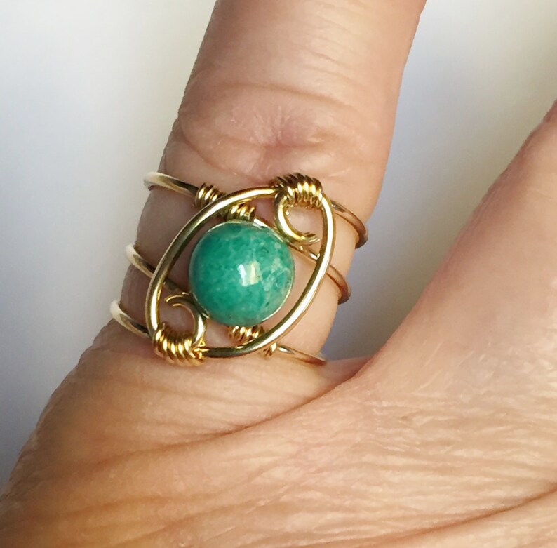 Eilat Stone Ring King Solomon Ring Unique and Rare Eilat - Etsy