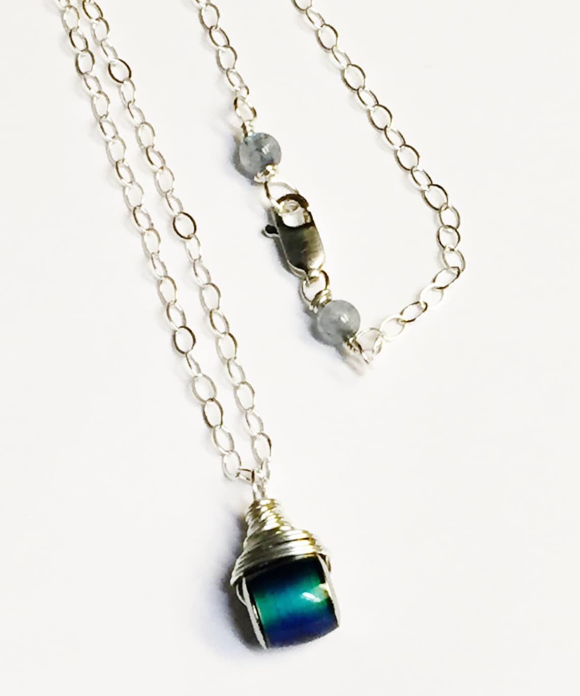 Mood Necklace Mood Jewelry Sterling Silver Mood Necklace or - Etsy