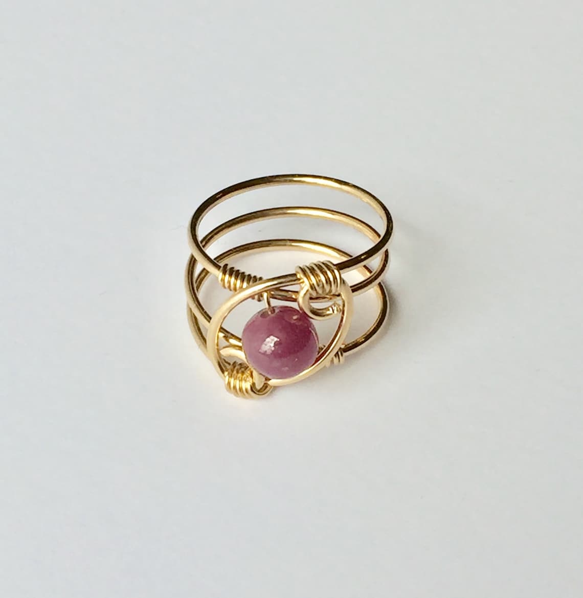 Natural Ruby Ring Ruby Jewelry Solitaire Ring Gold Ruby - Etsy