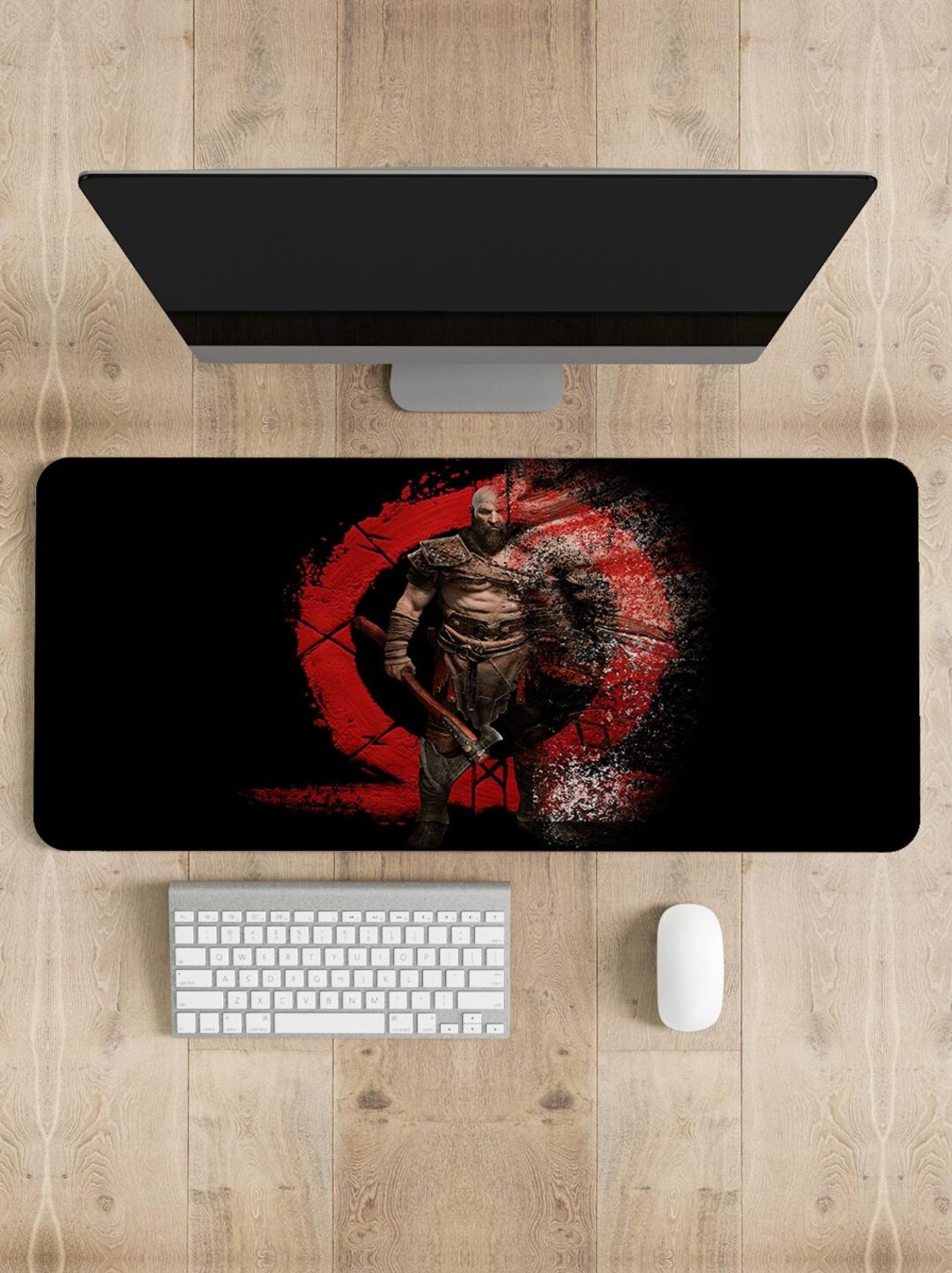 God of War Mouse Pad | Different Sizes Personalized Printing | Gaming ...