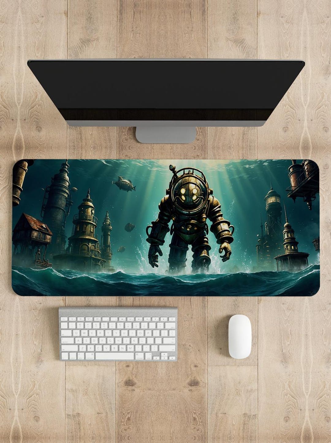 Bioshock Mouse Pad | Different Sizes Personalized Printing | Gaming ...
